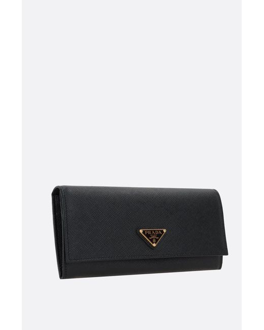 Prada Wallets in Gray | Lyst