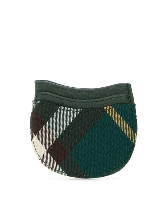 Burberry Wallets in Green | Lyst UK