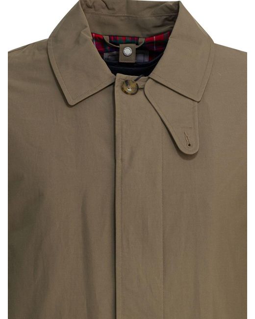 Baracuta "G10 Detachable" Trench Coat in Green for Men | Lyst