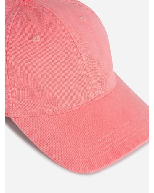 Acne Studios Baseball Cap Logo in Pink for Men | Lyst UK