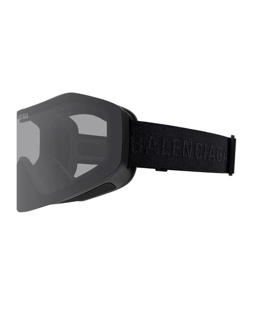 Balenciaga Bb0379S Ski Mask Sunglasses in Grey | Lyst UK