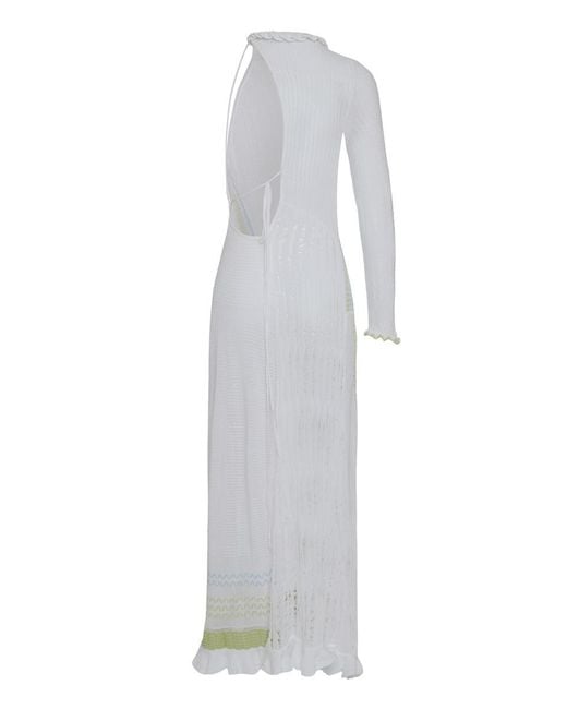 Roberta Einer Long Dress in White | Lyst UK
