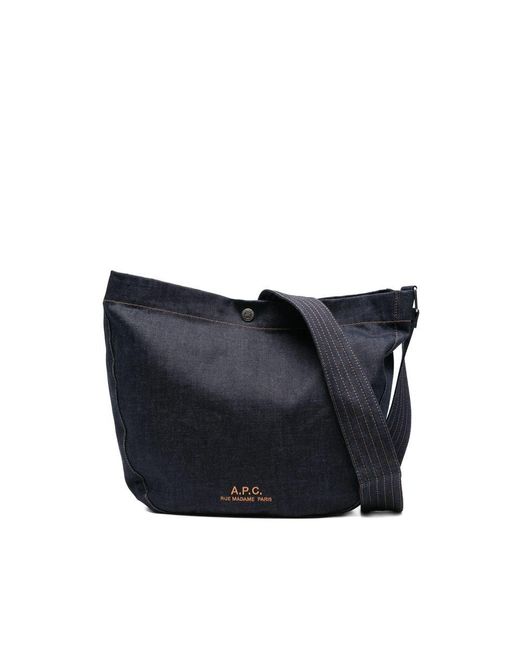 A.P.C. Bags in Blue | Lyst UK