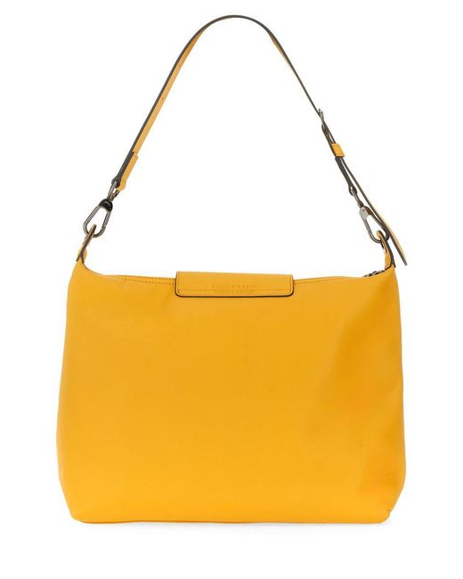 Longchamp M Le Pliage Xtra Shoulder Bag in Yellow | Lyst
