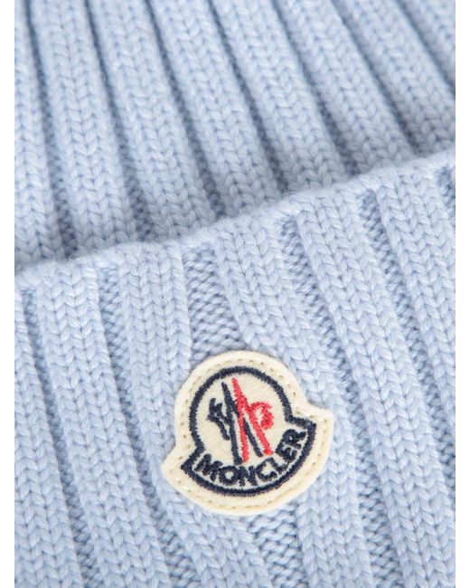 Moncler Hats in Blue | Lyst