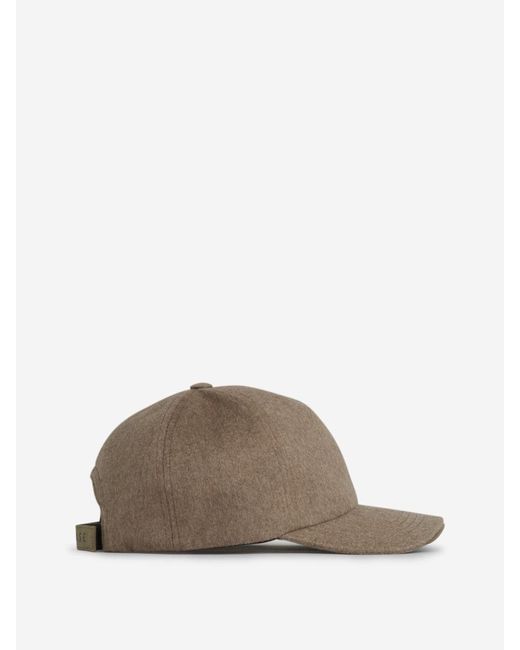 Sease Wool Felt Cap in Brown for Men | Lyst