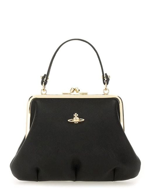 Vivienne Westwood "Granny Frame" Bag in Black | Lyst
