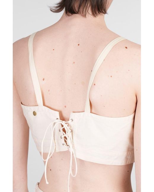 Antik Batik Pam Topwear in Natural | Lyst UK