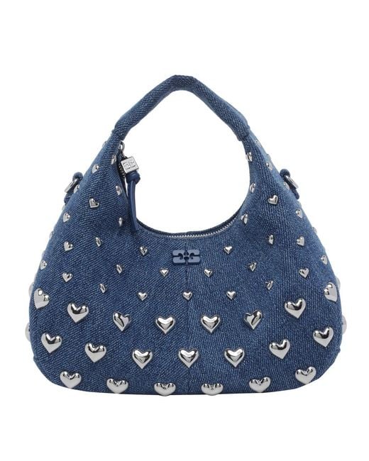 Ganni Bags in Blue | Lyst