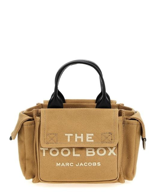 Marc Jacobs 'The Crossbody Tool Box' Crossbody Bag in Metallic | Lyst UK