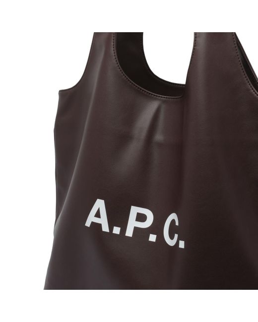 A.P.C. Ninon Tote Bag in Black | Lyst UK