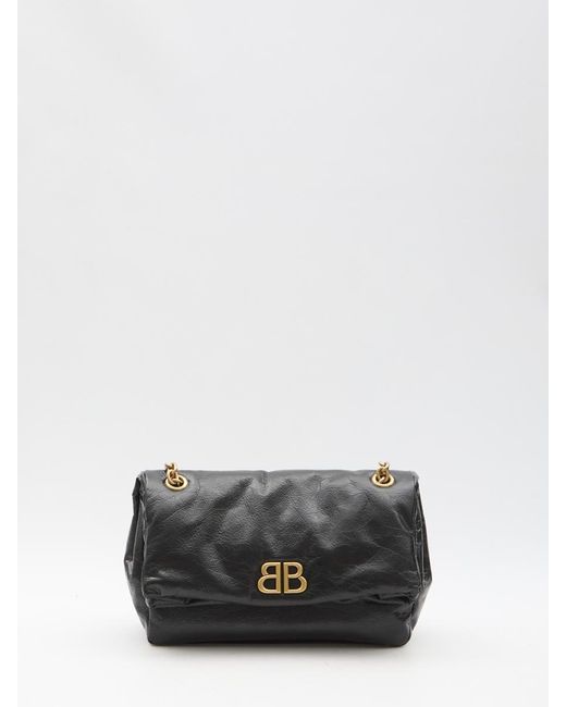 Balenciaga Small Monaco Bag in Gray | Lyst