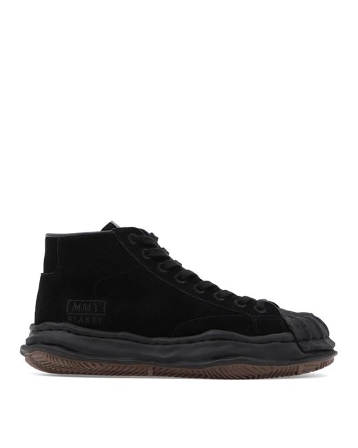 Maison Mihara Yasuhiro Suede Hi Top Sneakers in Black for Men - Save 42 ...