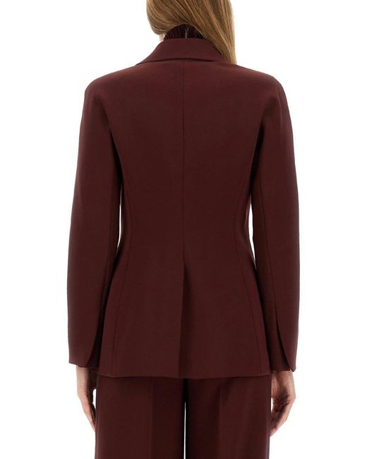 Max Mara "Piano Wing" Jacket in Red | Lyst UK
