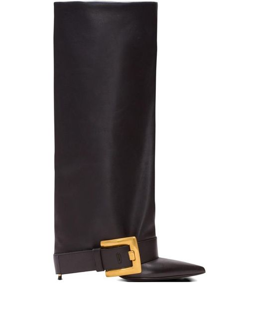 Balmain Anthem Boots in Black | Lyst UK