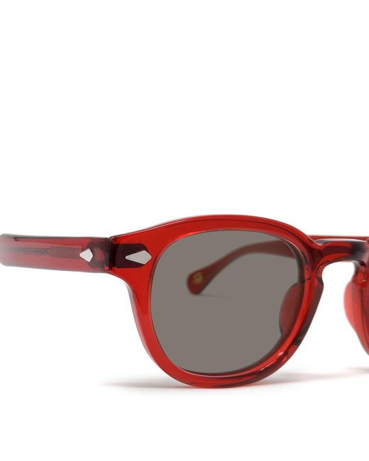 Moscot Eyeglasses in Brown | Lyst