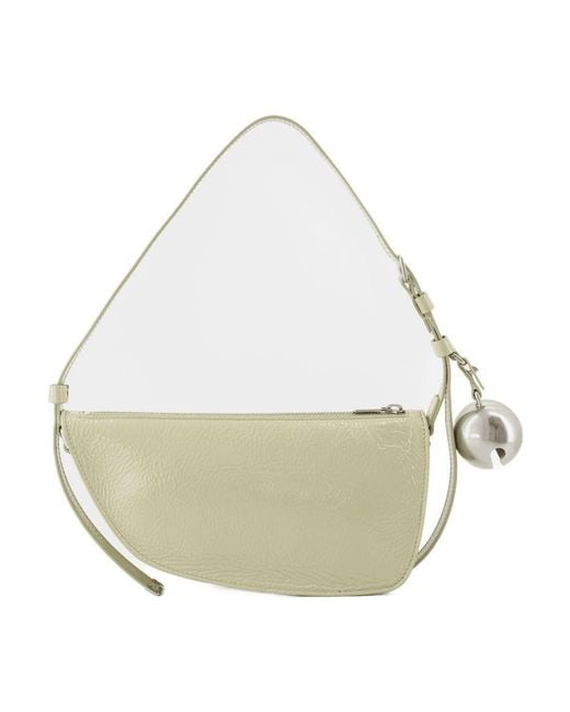 Burberry Shield Sling Mini Wallet On Chain in Metallic | Lyst