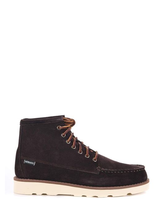 Sebago Boots Dark in Brown for Men | Lyst