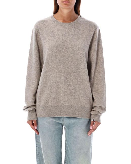 Extreme Cashmere Be Classic Core Sweater in Gray | Lyst
