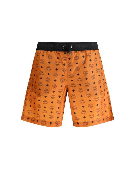 MCM Swimwear in Orange for Men | Lyst