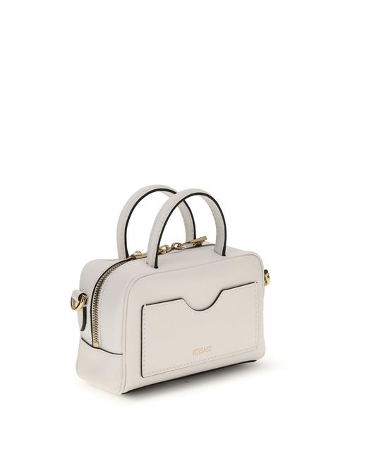 Versace Handbags in White | Lyst UK