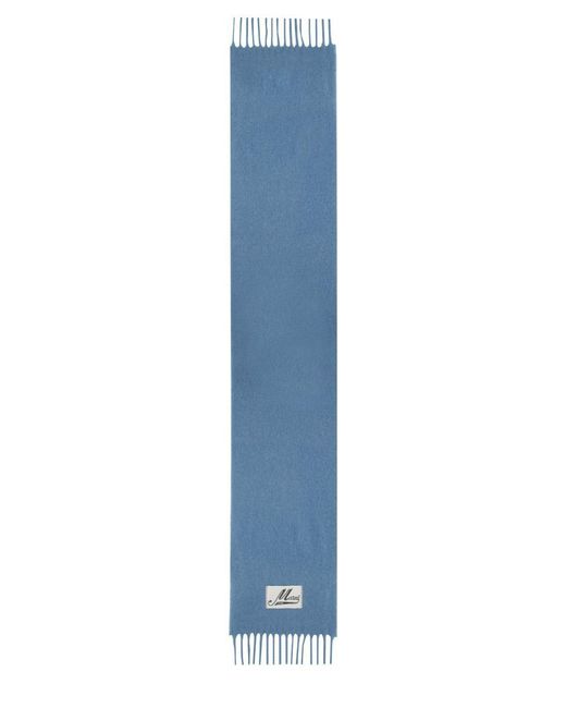 Marni Scarf With Logo in Blue | Lyst UK