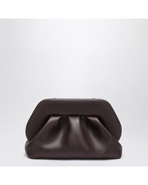 ThemoirÈ Tia Ebony Clutch In Brown Lyst Uk