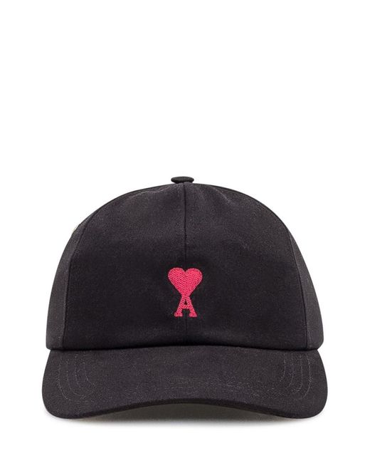 Ami Paris Hat in Black for Men | Lyst