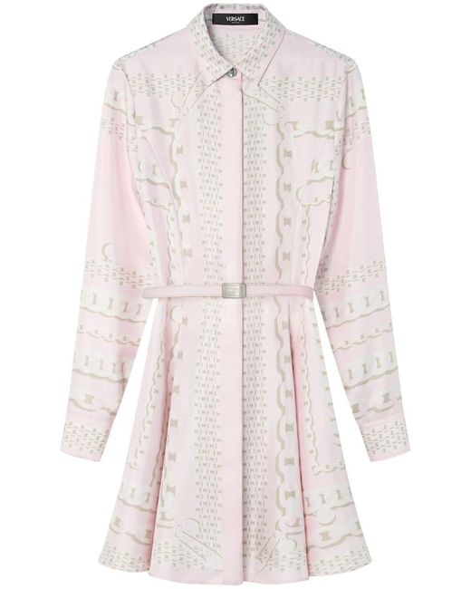 Versace Dress in Pink | Lyst