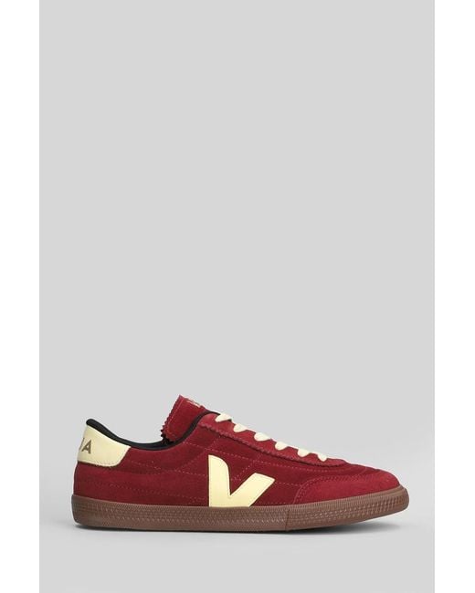 Veja Panenka Sneakers in Red | Lyst UK