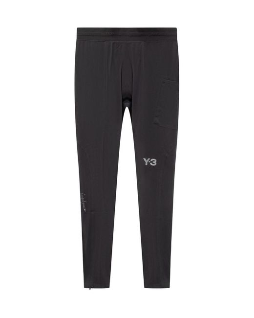 Y-3 Y-3 Slim Technical Pants in Blue for Men | Lyst