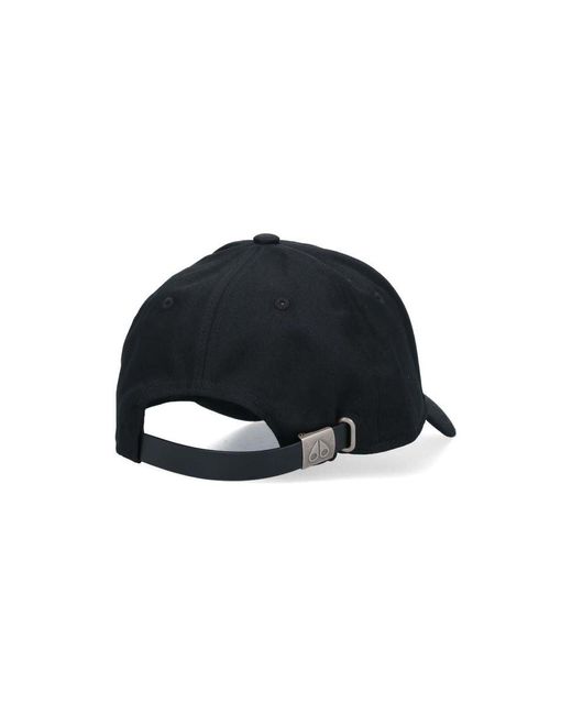 Moose Knuckles Baseball Cap With Metal Logo Patch in Blue for Men | Lyst