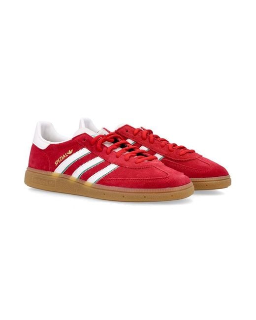 adidas Originals Hadball Spezial Sneakers in Red for Men | Lyst
