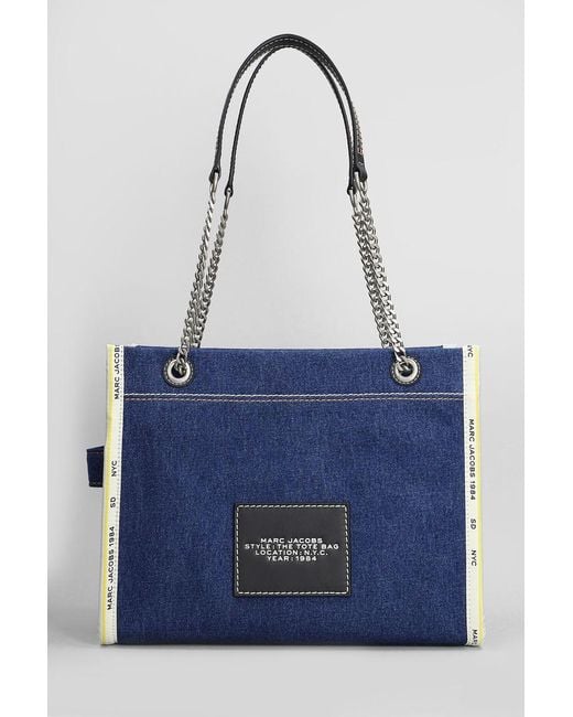 Marc Jacobs The Medium Tote Tote in Blue | Lyst UK