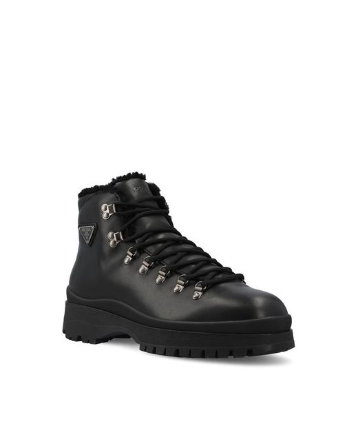 Prada Boots in Black for Men | Lyst