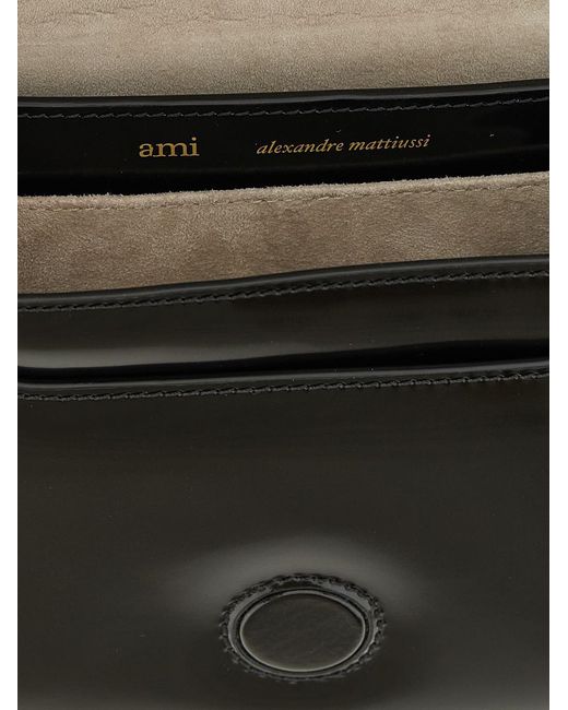 Ami Paris 'paris Paris' Mini Handbag in Black | Lyst UK