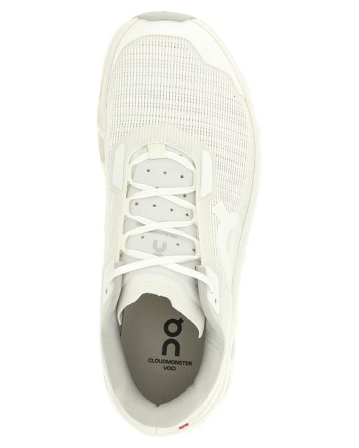 On Shoes 'Cloudmonster Void' Sneakers in White for Men | Lyst UK