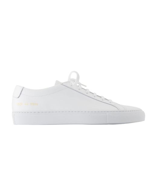 Common Projects Original Achilles Low Sneakers in White for Men | Lyst UK