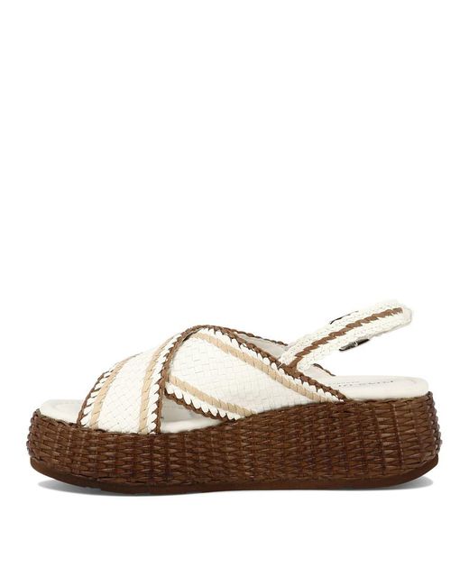 Pons Quintana "Maui" Sandals in Brown | Lyst