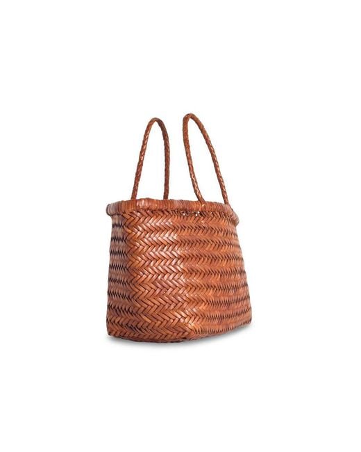 Dragon Diffusion 'Bamboo Triple Jump' Small 'Tan' Bag in Brown | Lyst UK