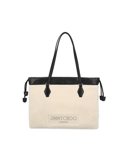 Jimmy Choo Bags in Natural | Lyst UK