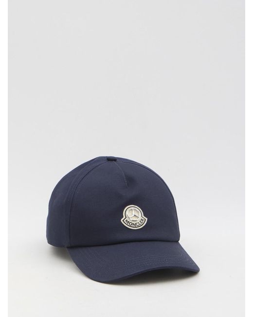 MONCLER X MERCEDES-BENZ Moncler X Mercedes Hat in Blue for Men | Lyst