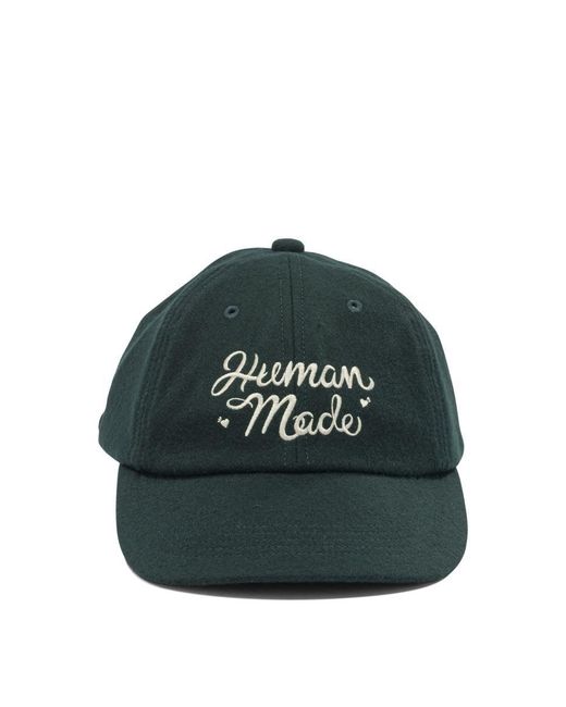 Human Made Wool Baseball Cap in Green for Men | Lyst UK