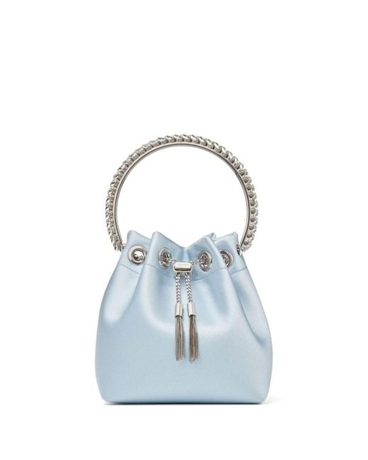 Jimmy Choo "Bon Bon" Hand Bag in Blue | Lyst