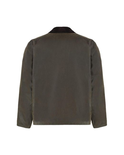 Barbour Rain Jacket Os Transport in Black for Men | Lyst UK