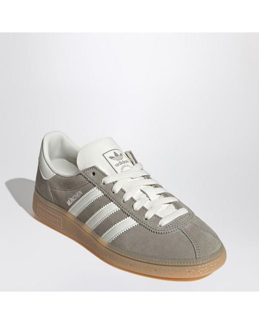adidas Originals Muenchen Sneakers in Grey | Lyst UK