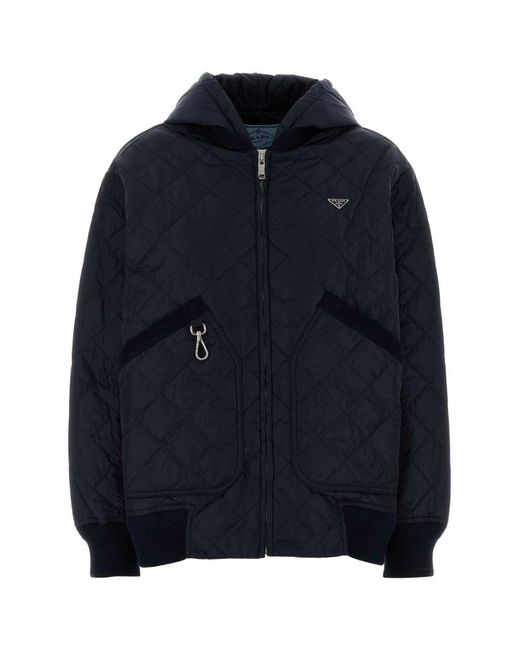 Prada Jackets in Blue | Lyst UK