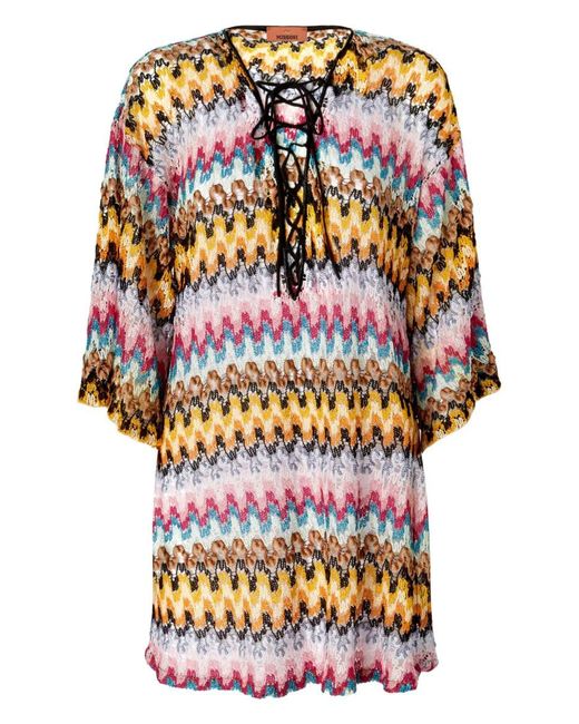 Missoni Zigzag Coverage in Gray | Lyst