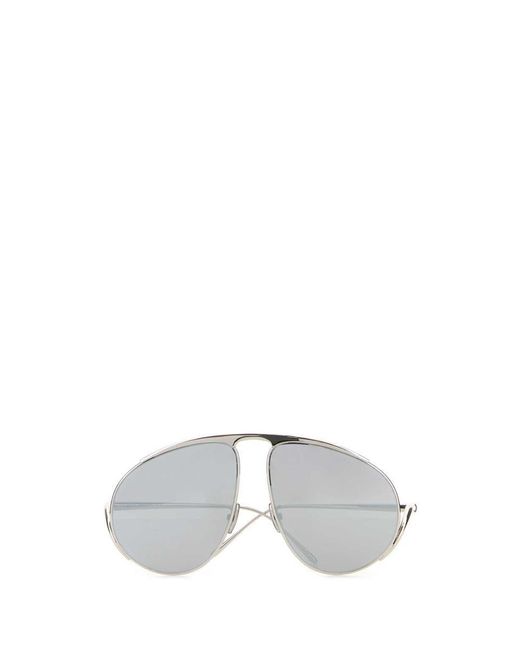 Loewe Sunglasses in White | Lyst