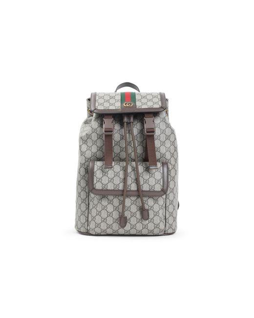 Gucci Backpacks in Gray for Men | Lyst
